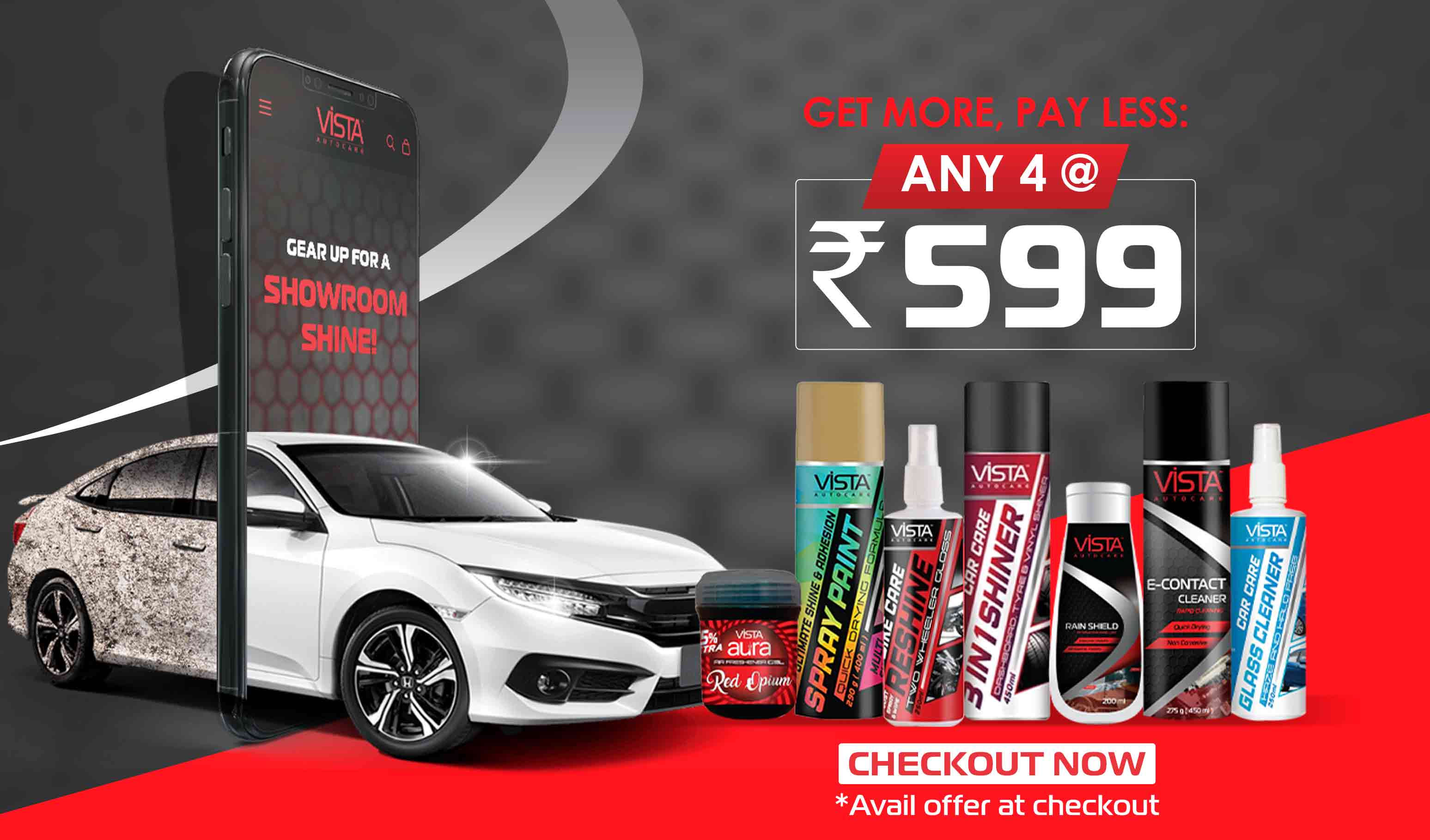 Shop Car & Bike Care Products with FREE Shipping | VISTA Auto Care