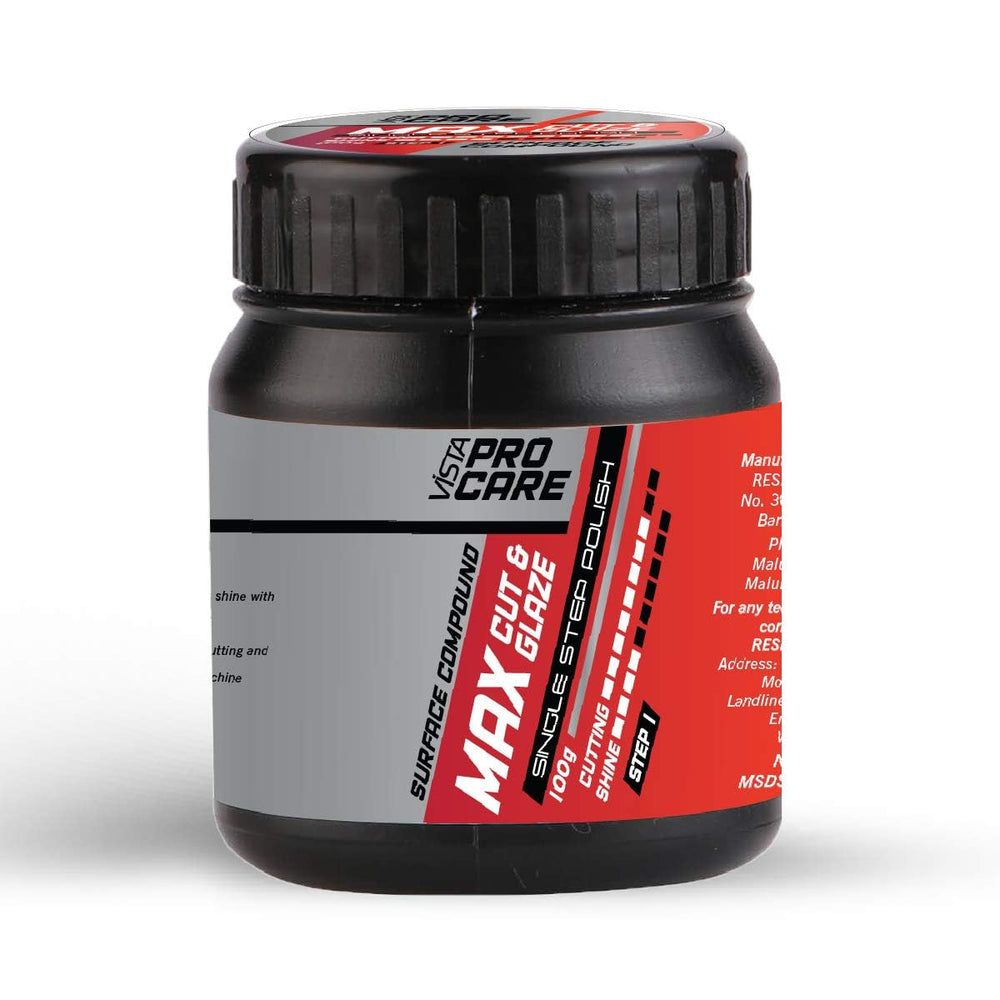Buy Max Cut & Glaze Scratch Remover Car Product Online VISTA AUTO CARE
